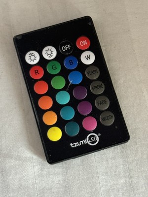 Genuine Tzumi LED Music TV Light Strip 8 Color Lighting Remote | eBay
