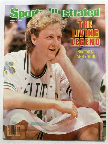 1986 March 3 , Sports Illustrated Magazine , Larry Bird, (MH903) | eBay