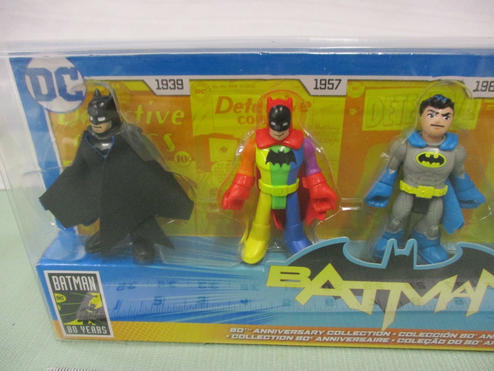 Imaginext DC Batman 80th Anniversary Collection NIB Five Pack Super ...