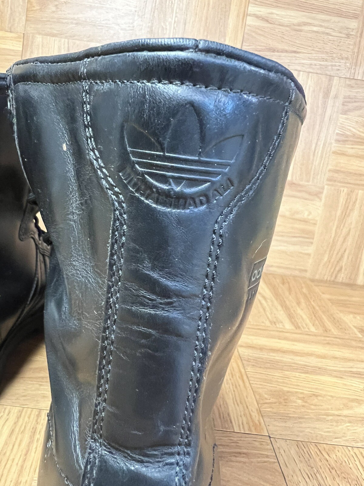 RARE🔥 Adidas X Muhammad ALI Boxing Leather Boots Sz … - Gem