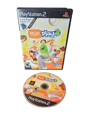 Eye Toy Play 2 ( Playstation 2 PS2, 2005) No Manual. (No USB camera ...