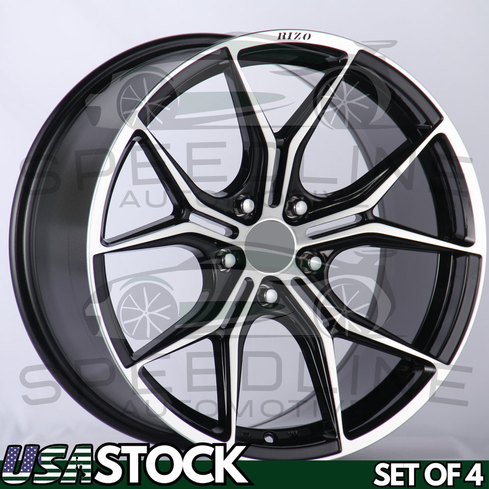 NEW Wheels 5x120 19" 8.5J 9.5J Inch Rims Set of 4 Style US Stock ...