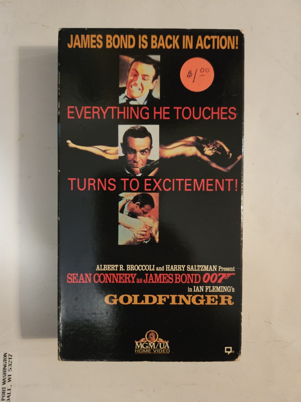 Goldfinger (VHS, 1994) 27616272737 | eBay