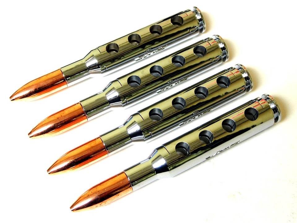 4 PC .50 CALIBER AMMO BULLET ENGINE SPARK PLUG WIRE SEPARATORS DIVIDER ...