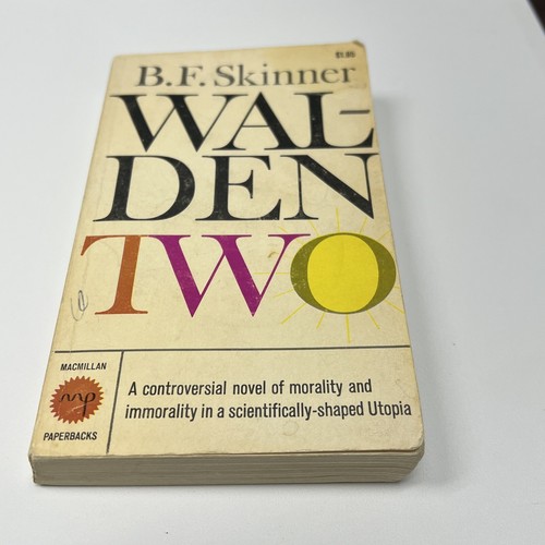 (s1) Walden Two by Skinner, B.F. - buy 1 get 1 free | eBay