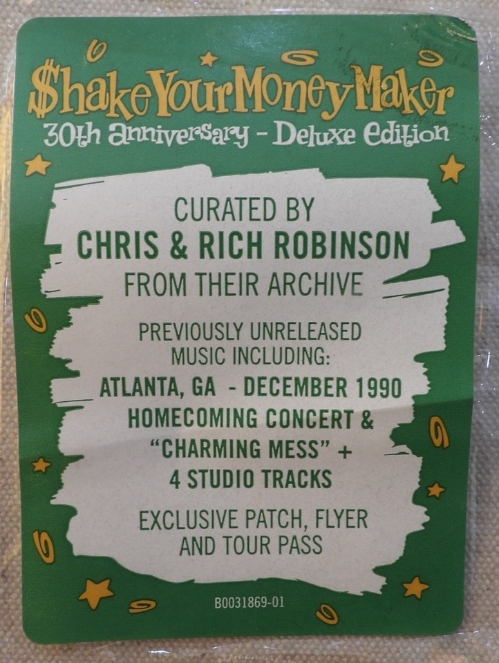 The Black Crowes ‎– Shake Your Money Maker Vinyl Box Set 30th ...