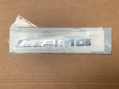 2019+ Mercedes-Benz G-Class Genuine AMG Rear Emblem Decal Badge Name ...