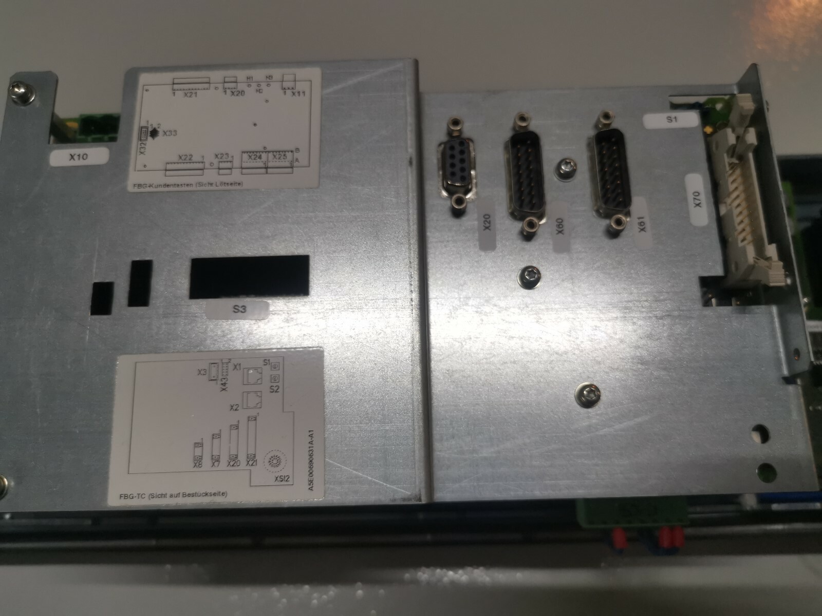 CNC SIEMENS KEYBOARD TASTATUR OPERATOR PANEL 6FC5303-1AF00-8AA1 | eBay