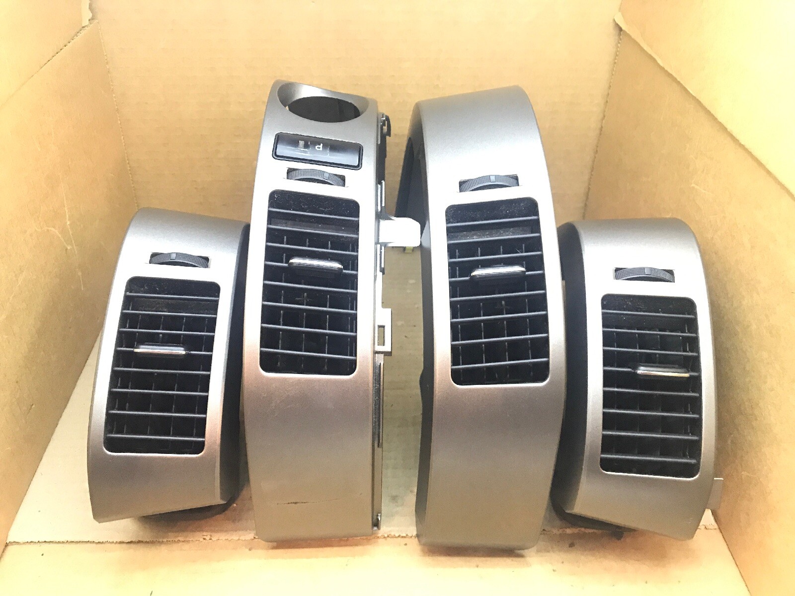 04-09 Toyota Prius Set of 4 Vents Park Button Dash AC Air Duct Vent ...