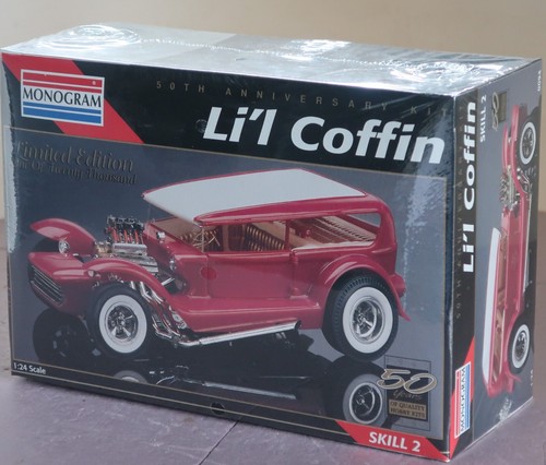 Lil Coffin custom 32 ford 1:24 model kit 1995 vintage RARE Perfect NOS ...