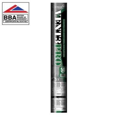 CROMAR Breathable Membrane VENT 3 PRO 1.5m&1m 50m Roofing Felt 165gsm ...