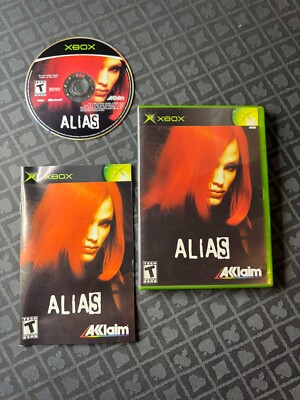 Alias (Microsoft Xbox Video Game, 2004) Complete With Manual CIB ...