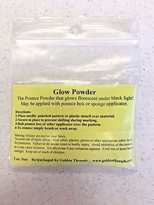 GOLDEN THREADS GLOW POWDER- 2 OZ. | eBay