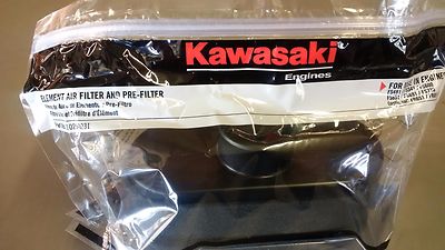 Kawasaki OEM Air Filter 11029-0031 AIR FILTER COMBO 11013-0752 & 11013 ...