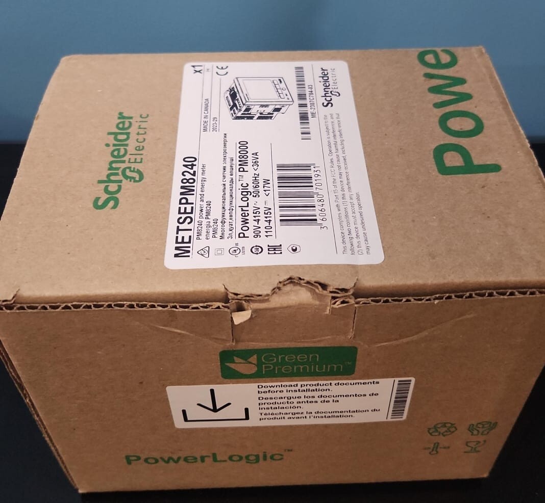 Schneider Electric METSEPM8240 PowerLogic PM8000, PM8240 Power and ...