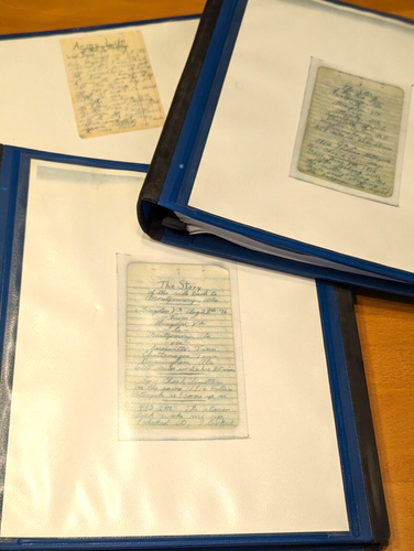 Charles K. Findlay's Diaries in Binders re: Indian Motorcycle Trip and ...