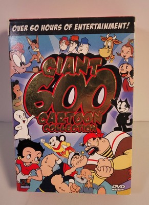 Giant 600 Cartoon Collection (DVD, 2008, 12-Disc Set) 683904451408 | eBay