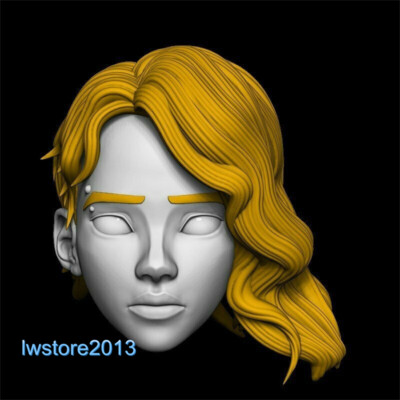 1:6 1:12 1:18 Spider-Gwen Stacy Head Sculpt For 12" 6" Female Figure ...