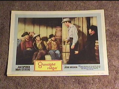 GUNSIGHT RIDGE 1957 LOBBY CARD #5 WESTERN | eBay