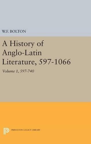 Whitney French Bo History of Anglo-Latin Literature, 597 (Hardback) (UK ...