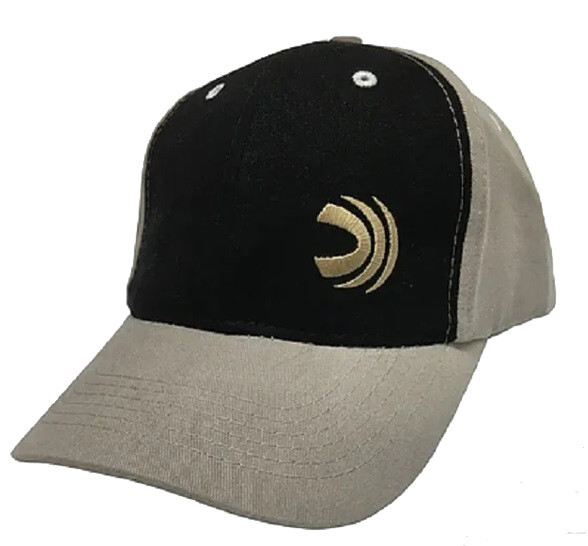 Federal Premium Embroidered Hat Two Tone Twill Gray/Black Cap OSFM | eBay