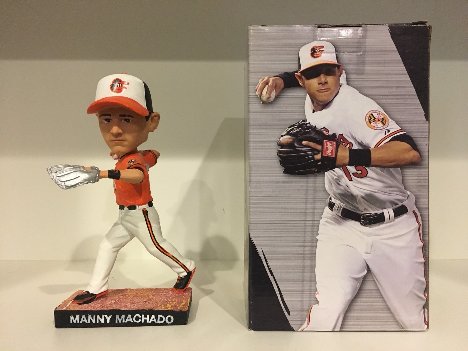 Baltimore Orioles Manny Machado SGA Bobbleheads Garden Gnome San Diego ...