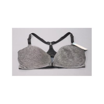 Women s Warner s RM4281A Wire-Free Cooling Racerback Bra (Dark Grey ...