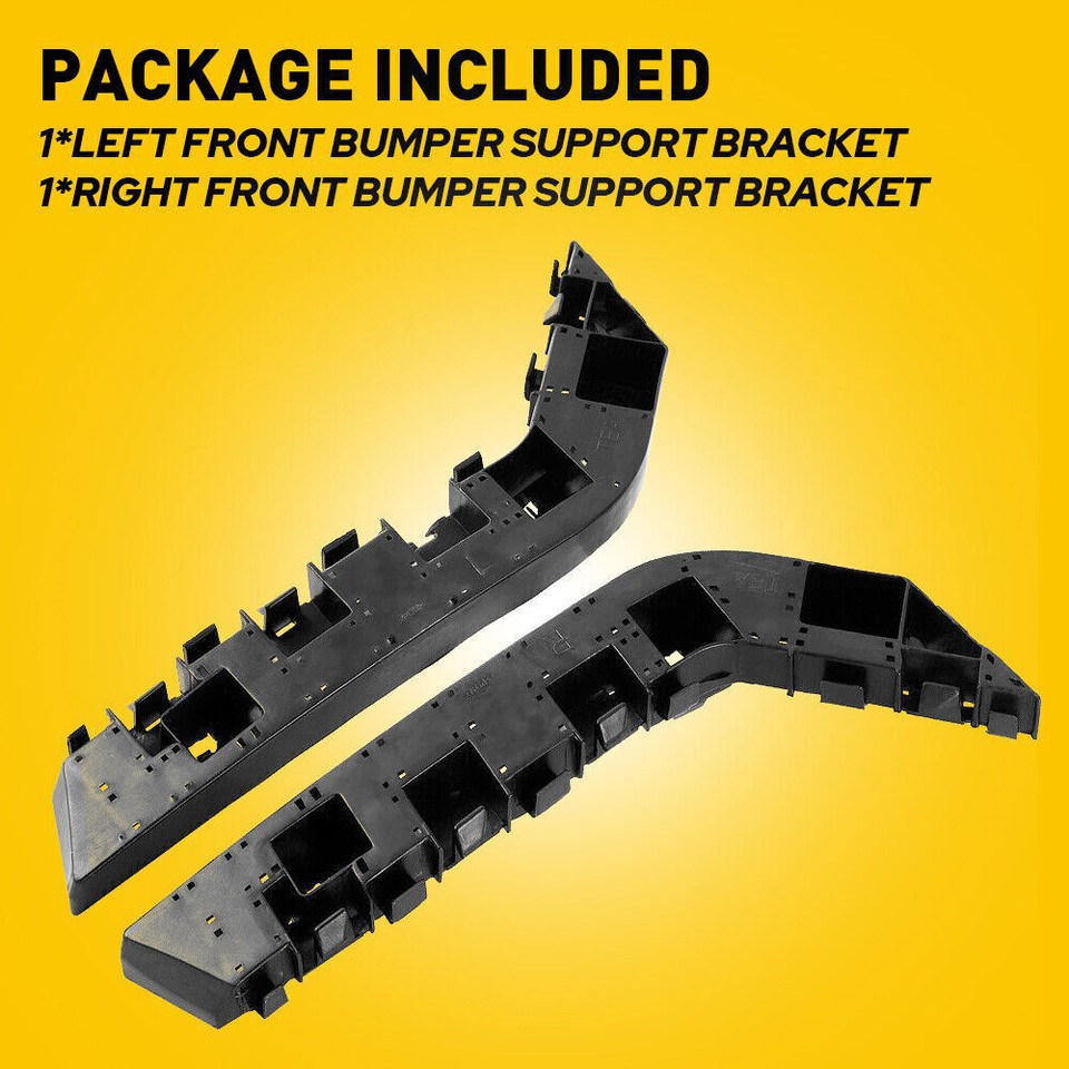 2X Front Driver & Passenger Side Bumper Fender Bracket For Honda Civic ...