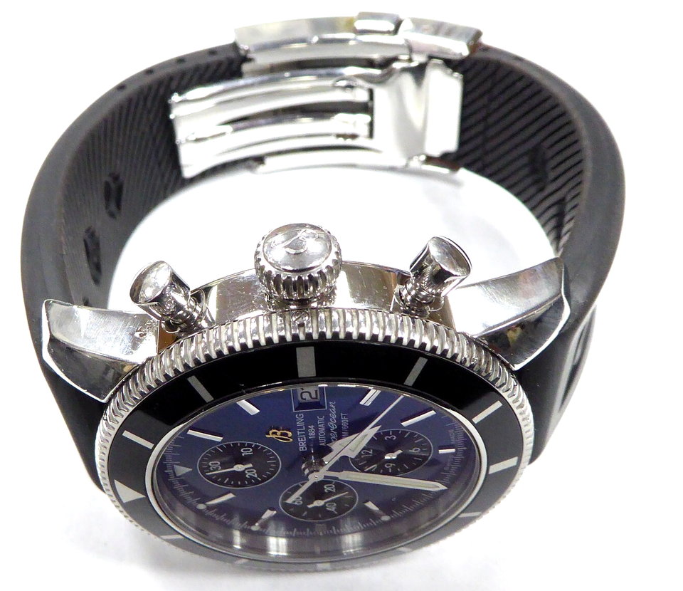 BREITLING SUPEROCEAN HERITAGE CHRONO SS 46MM MENS WATCH A13320 GREAT ...