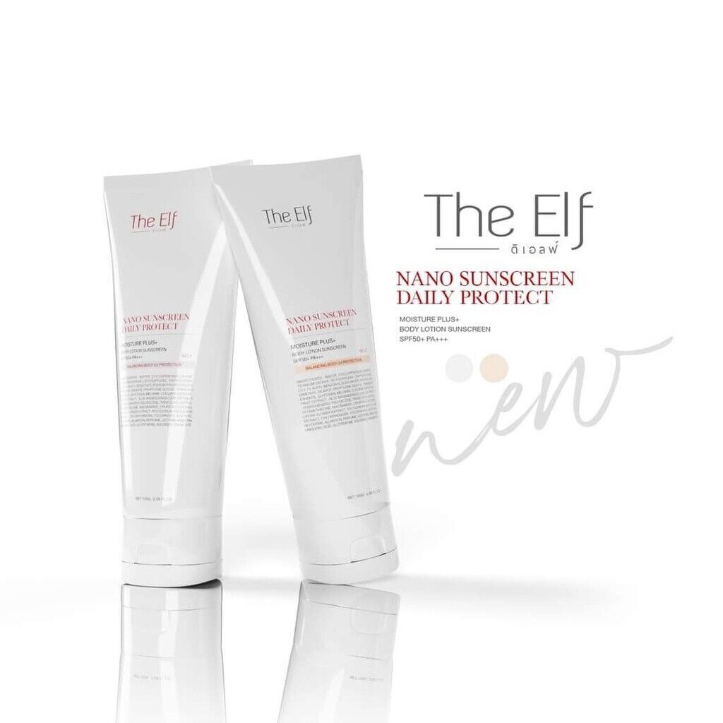 the elf sunscreen Protect nourish SPF50+ PA+++ UVA, UVB, IR Blue Light ...