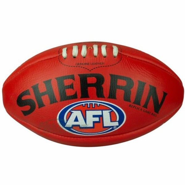 Sherrin Replica Size 5 Game Ball - Red for sale online | eBay