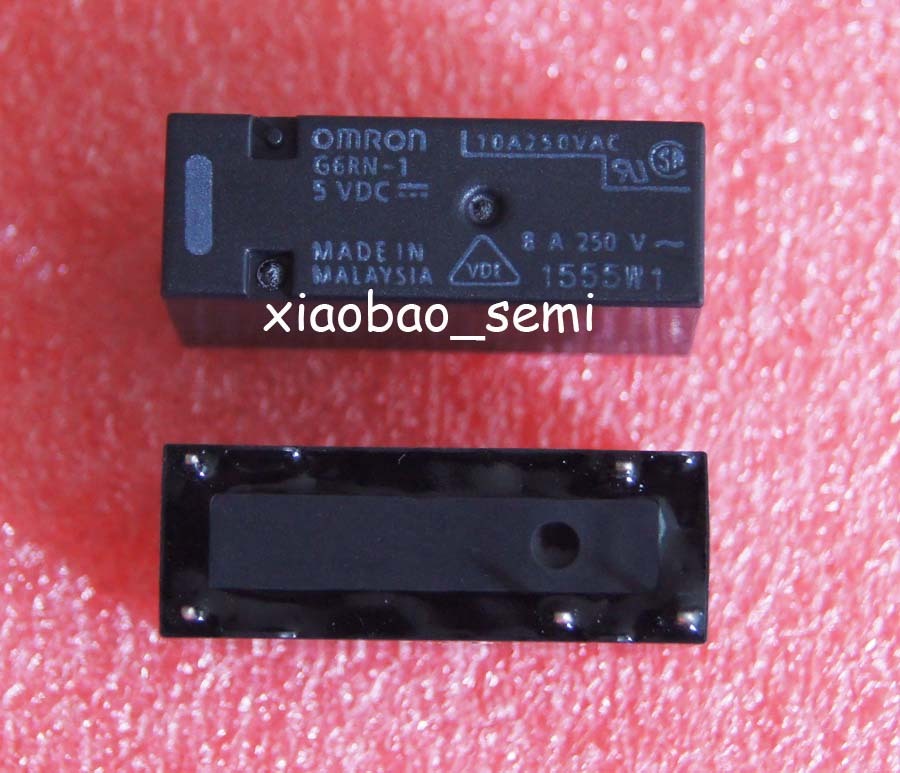 2PCS G6RN-1-5VDC 5VDC ORIGINAL OMRON Relay 5pins | eBay