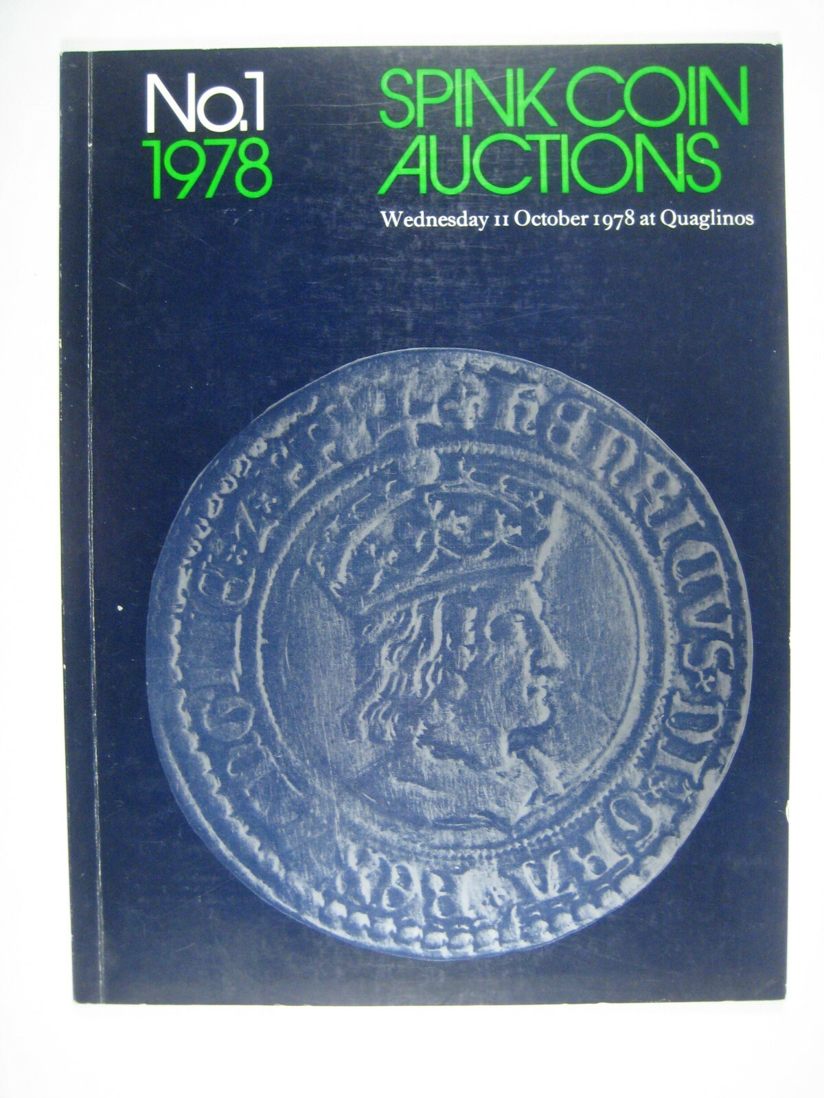 Spink Coin Auctions Catalog Coins PPB No 1 1978 Numismatic | eBay