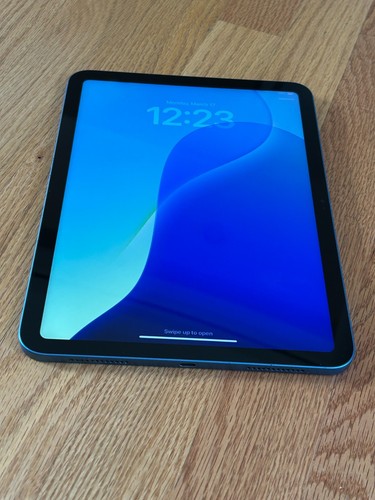 Apple iPad 10th Generation 10.9" 64GB Blue Wi-Fi Tablet MPQ13LL/A | eBay