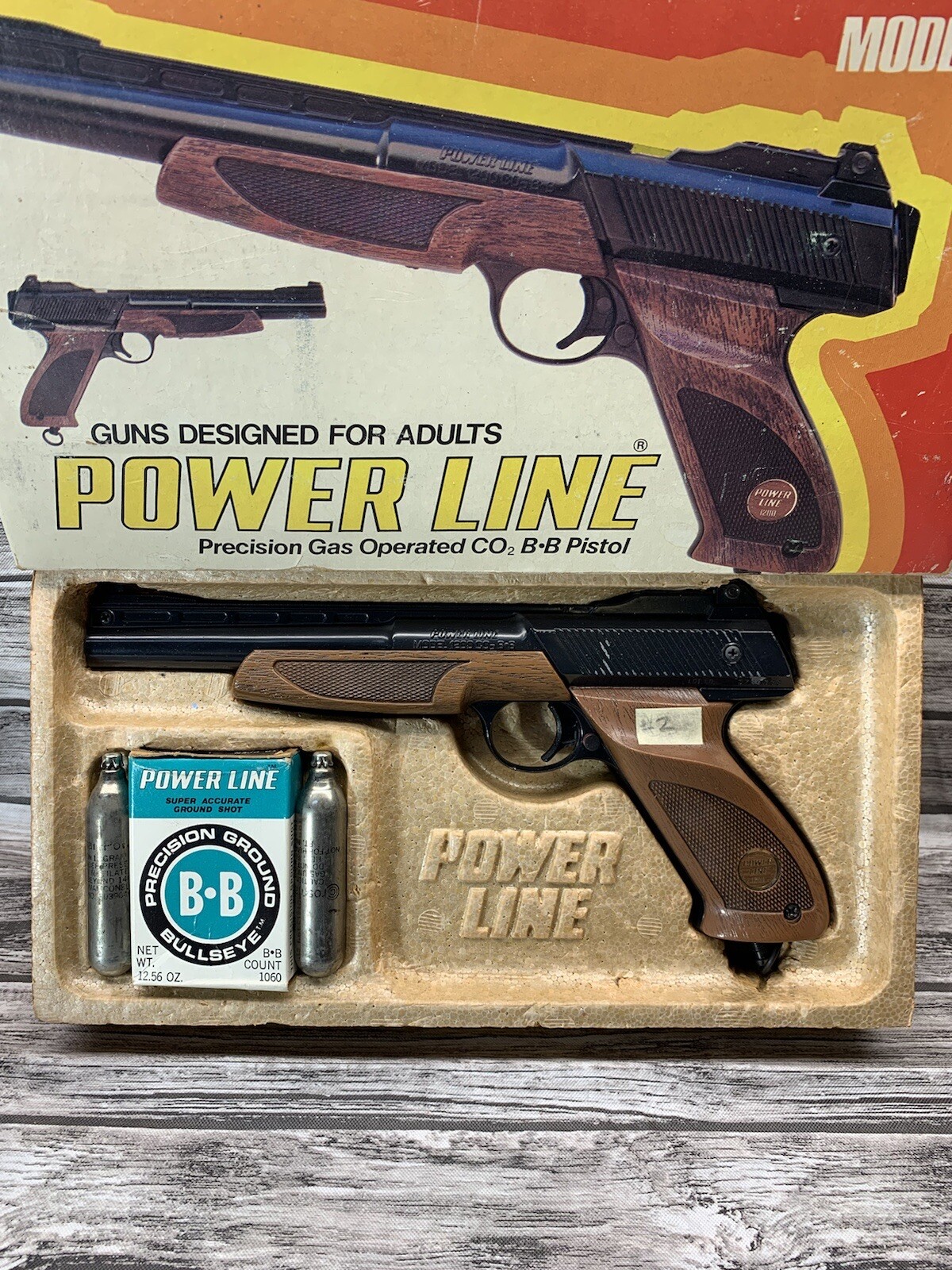 Daisy powerline model 1200 CO2 BB pistol working great With Bb Window ...