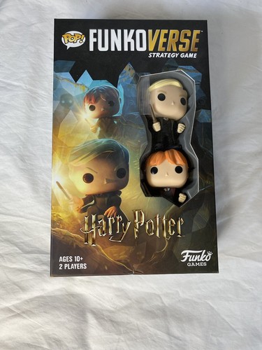 FUNKO POP FUNKOVERSE HARRY POTTER Strategy Game Draco Malfoy Ron ...