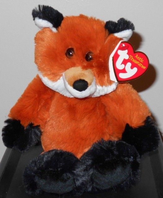 Ty Attic Treasures Fred The Fabulous Fox - MWMT RARE 6" 20cm Plush for ...