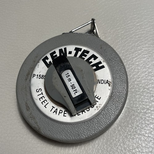 Vintage Cen Tech Steel Tape Measure P158 15m - 50 foot | eBay
