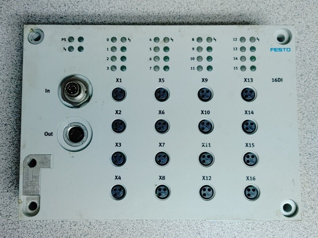 FESTO CP-E16-M8-EL INPUT MODULE NEW!! QUANTITY!! WOW!! READ!! | eBay