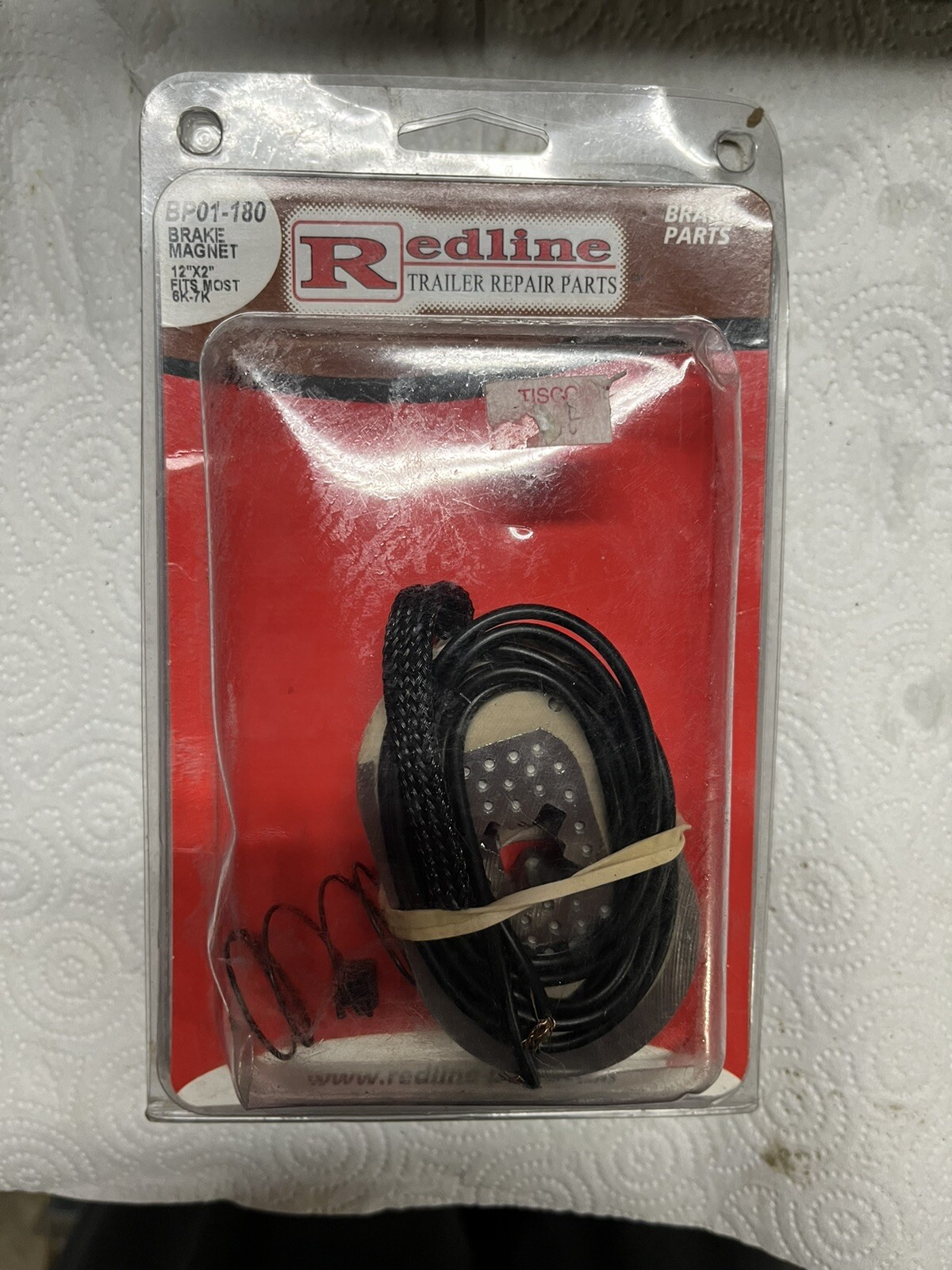Redline Pro Brake Magnet for 12" x 2" Fits Most 6k -7k Axles | eBay
