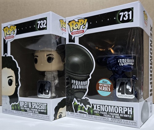 ALIEN XENOMORPH & RIPLEY IN SPACESUIT *NIB!* FUNKO Pop! #731 #732 ⭐️ ...
