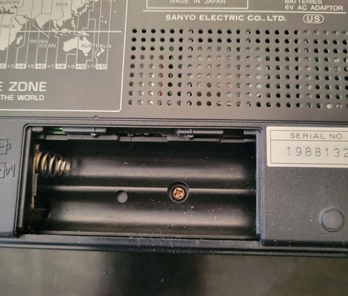 Sanyo RP-8900 Vintage World Radio Receiver | eBay