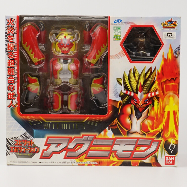 Bandai Digimon Frontier Agunimon Spirit Evolution Action figure | eBay