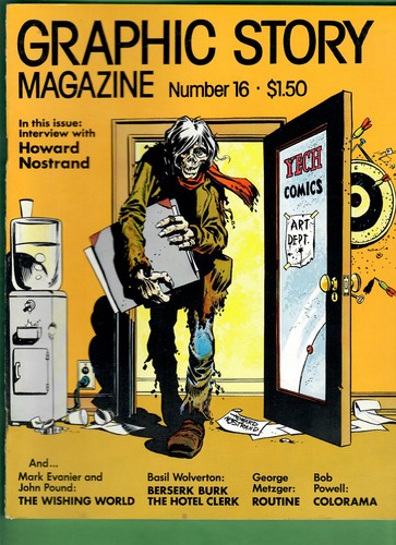 GRAPHIC STORY MAGAZINE NO. 16 SUMMER 1974 COMICS BASIL WOLVERTON ...