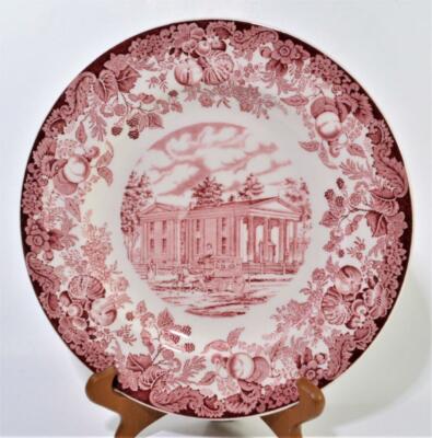 WEDGWOOD Pink HARVARD UNIVERSITY Dane Hall (Law School) View c1852 ...