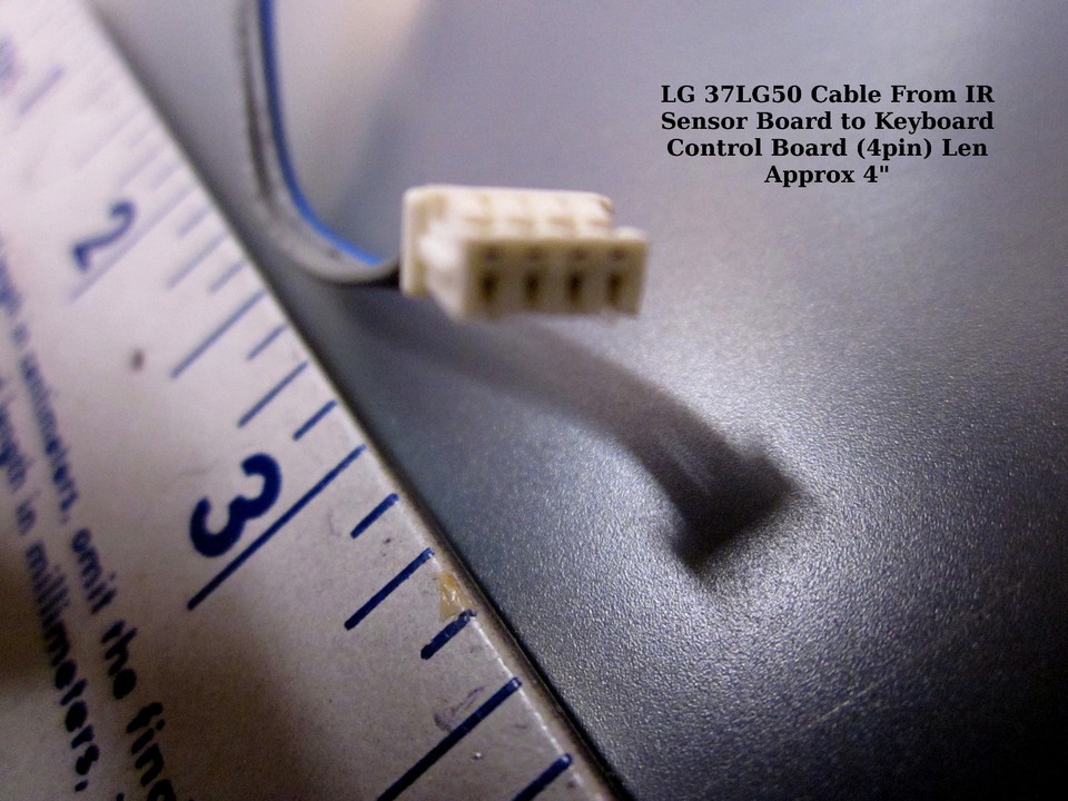 LG 37LG50 Cable From IR Sensor Board to - Keyboard Control Board [4pin ...