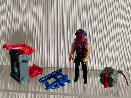 M.A.S.K 1988 Racing Arena Bruno Sheppard figure set mask kenner EURO ...