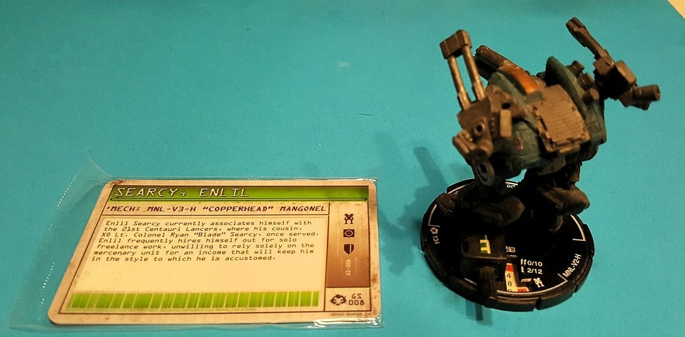 Mech Warrior: Age of Destruction: Unique: #134 "Copperhead" Mangonel ...