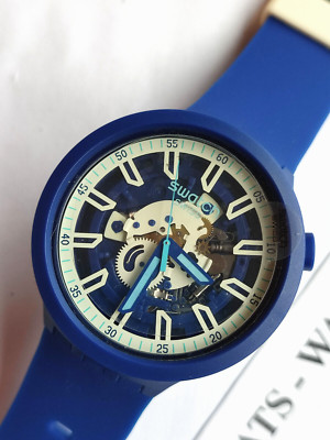 SWATCH+BIG BOLD+SB01N102 ISWATCH BLUE+NEUWARE/NEW | eBay.de
