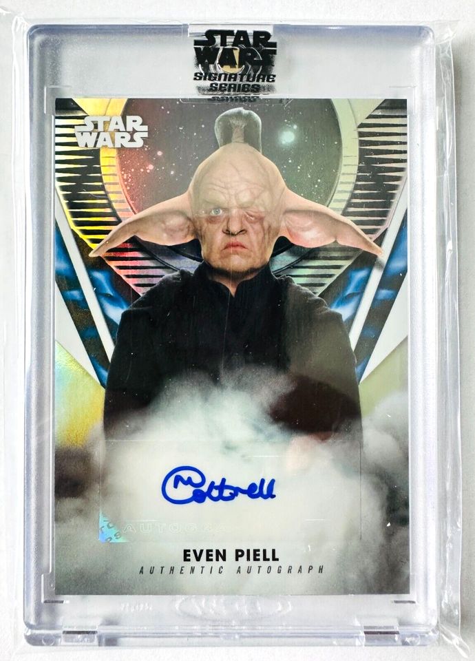 2023 Topps Star Wars Signature Series Even Piell Michaela Cottrell AUTO ...